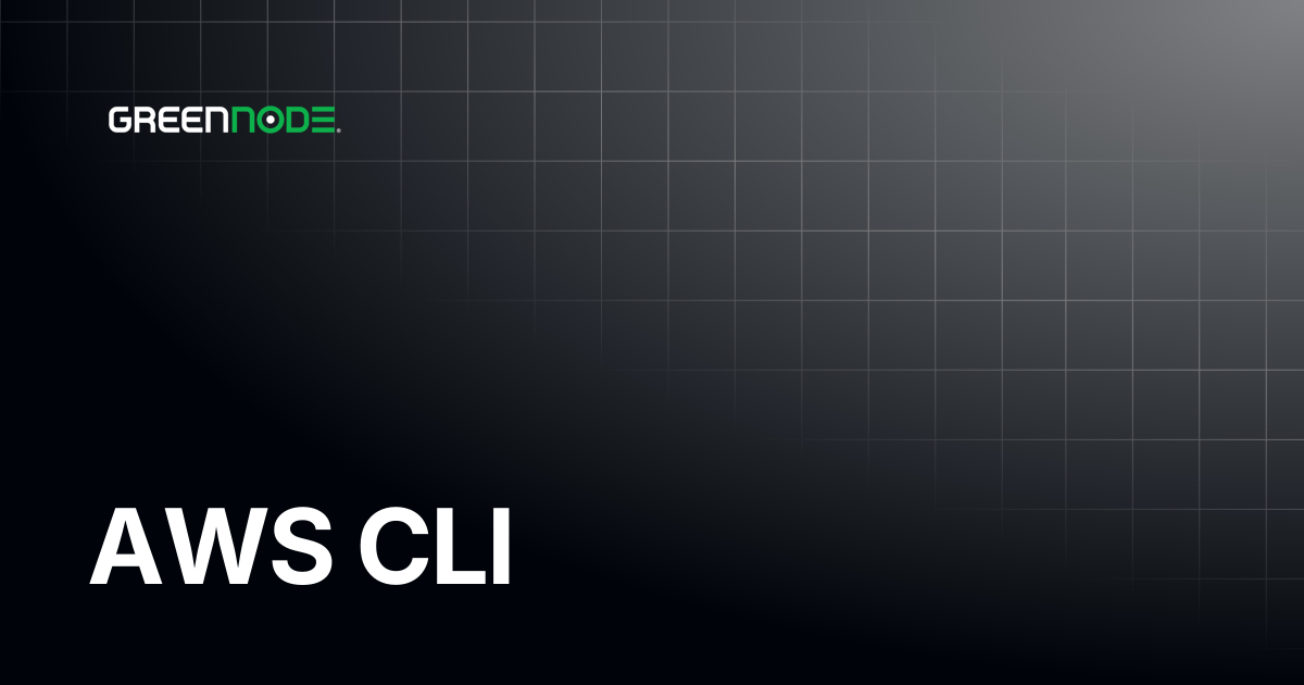 AWS CLI | VNG Cloud docs