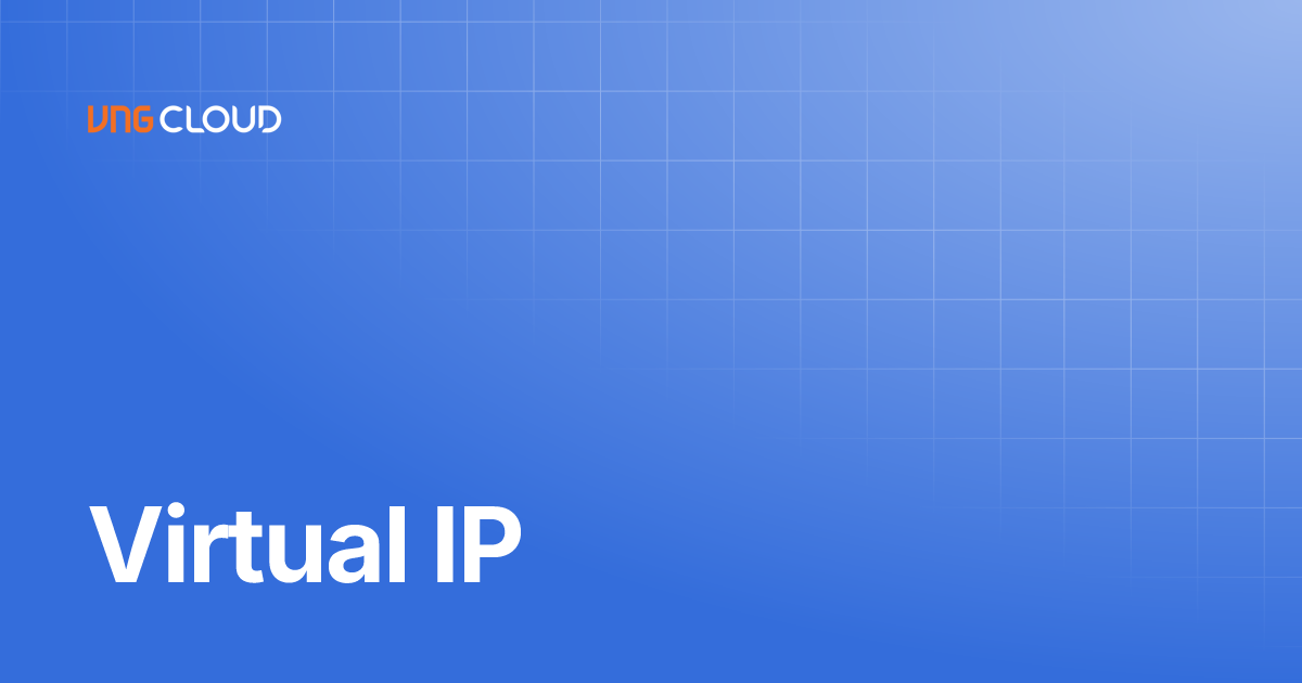 Virtual IP | VNG Cloud docs