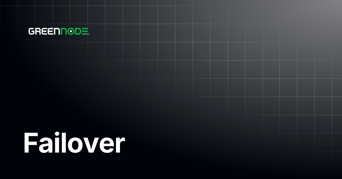 Failover | VNG Cloud docs